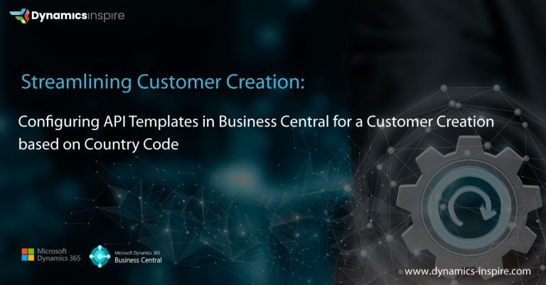 Configuring API Templates in Business Central for a Customer Creation ...